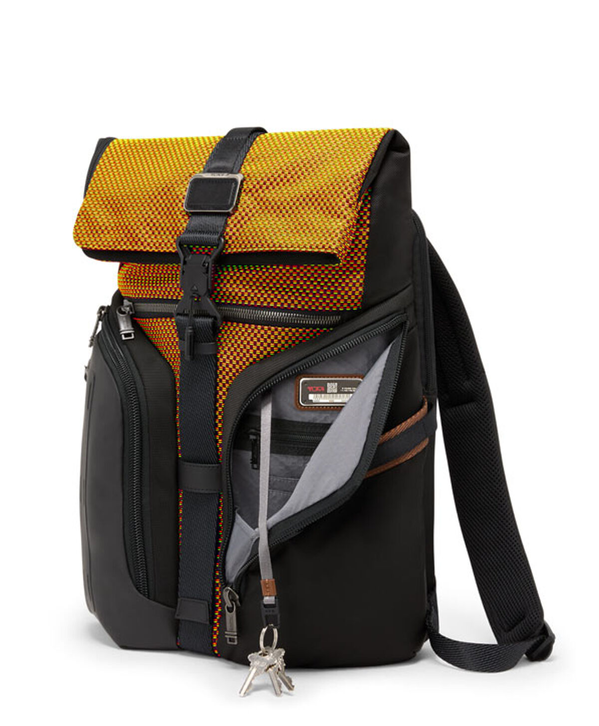 Alpha Bravo Logistics Flap Lid Backpack Red | TUMI Germany